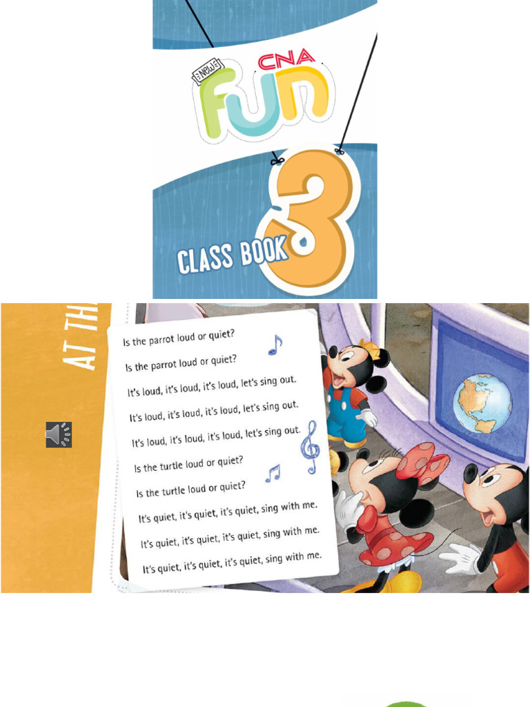 Fun 3 Unit 1 - Class 4 | PDF