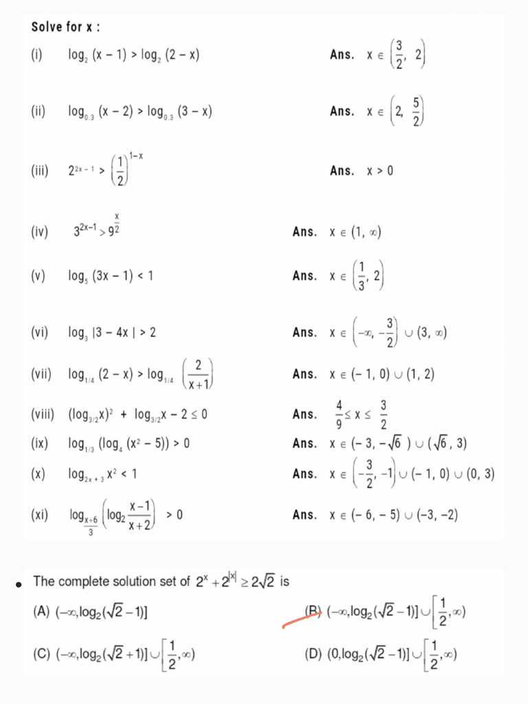 Logarithm 3 | PDF