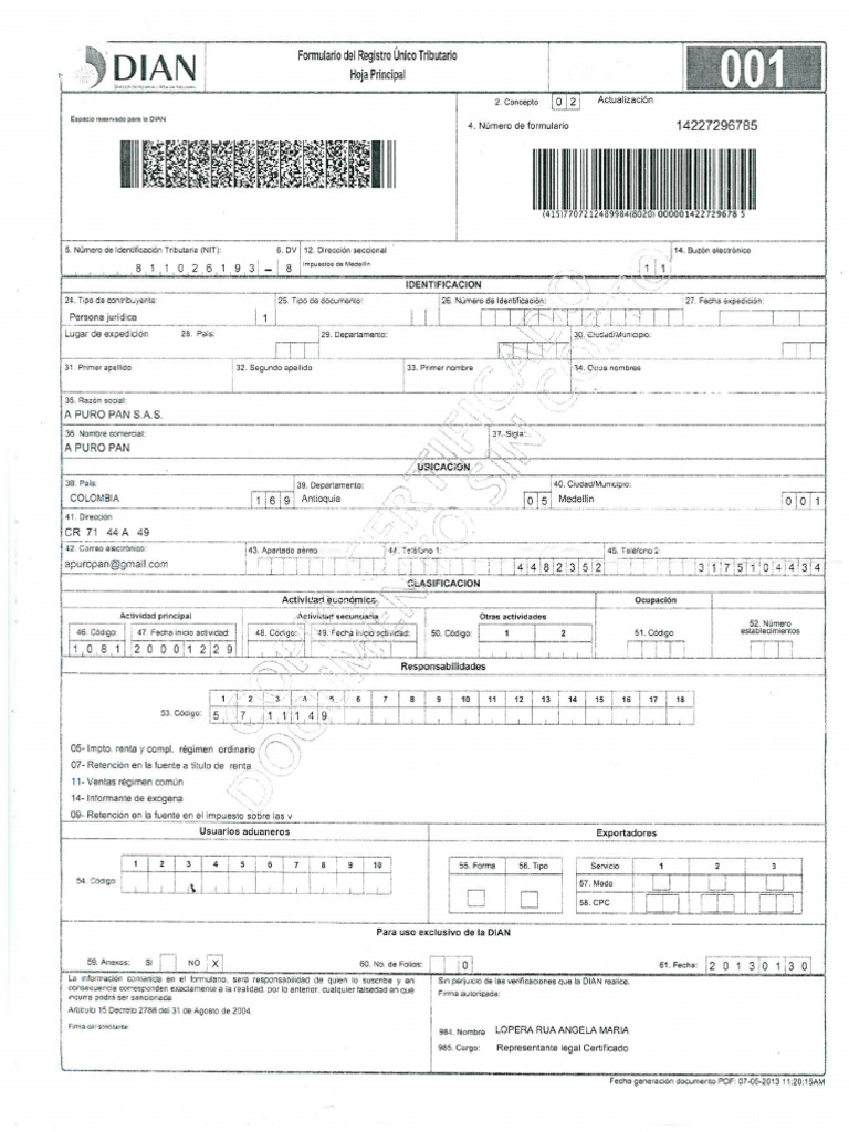 A Puro Pan S.A.S | PDF