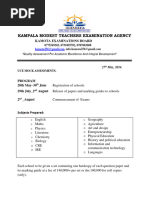 Wakata Mock Circular 2025 | PDF