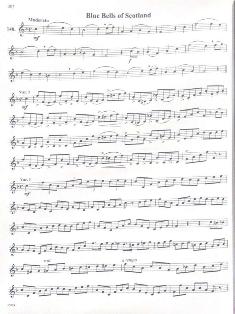 Blue Bells of Scotland | PDF