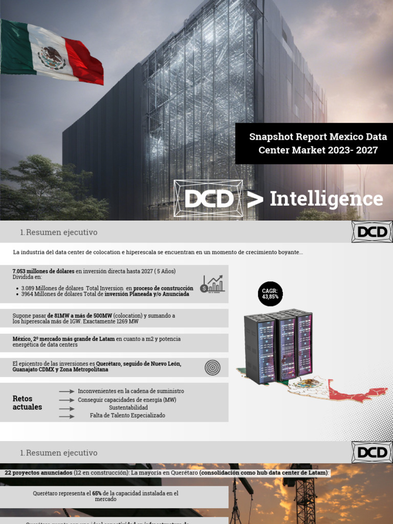 Snapshot Report Mexico Data Center Market 2023 - 2027 | PDF | México ...