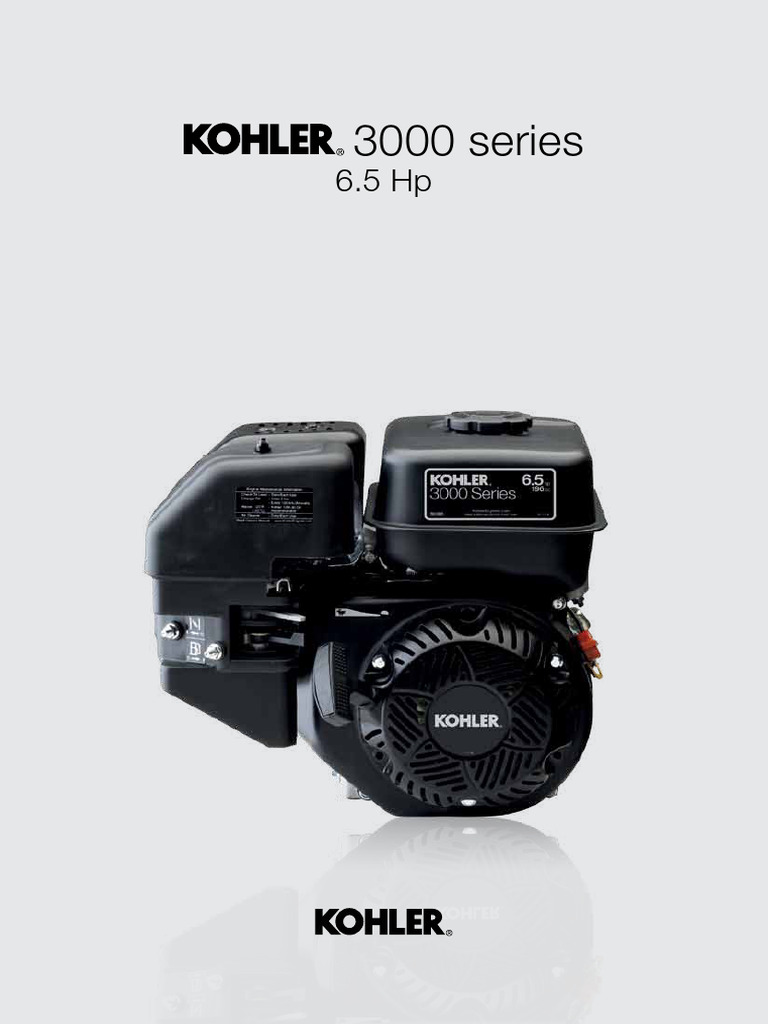 Kohler 3000 Series Engine | PDF | Horsepower | Engines