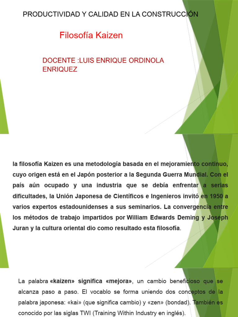 FILOSOFIA KAIZEN (2) | PDF | Business