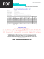 Original CBSE Marksheet Sample | PDF