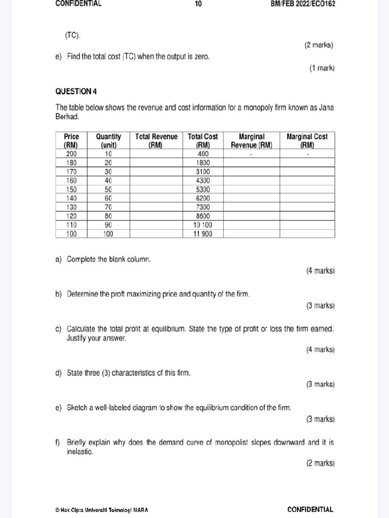 Eco162 February 2022 | PDF
