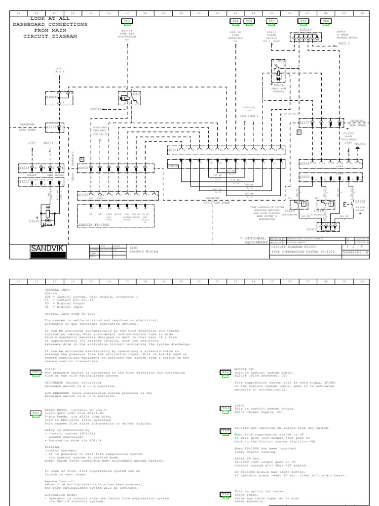 Plano Electrico 410 | PDF | Switch | Relay