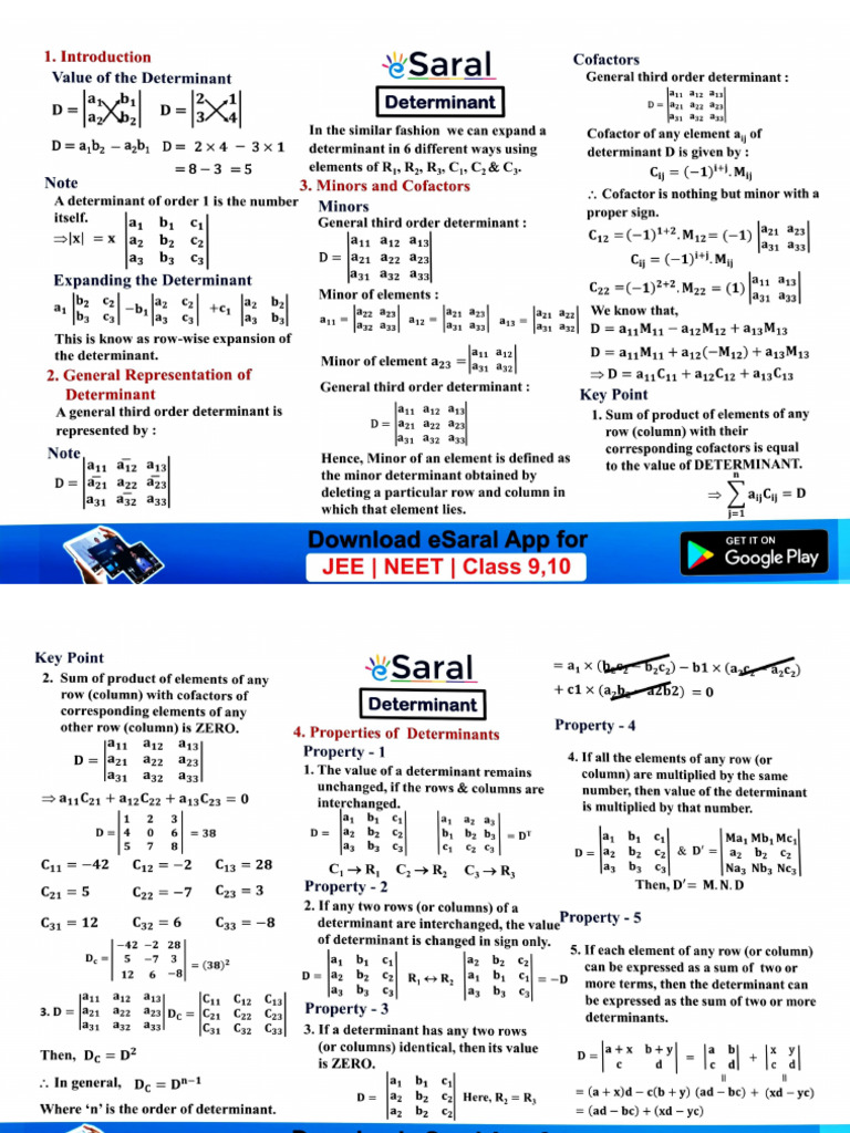 Short Note Esaral | PDF