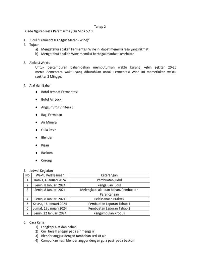 Tahap 2 Reza Paramartha | PDF