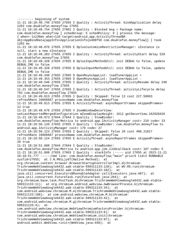 Mod Menu Log Com Doublefun Moneyflow Pdf Logging Java