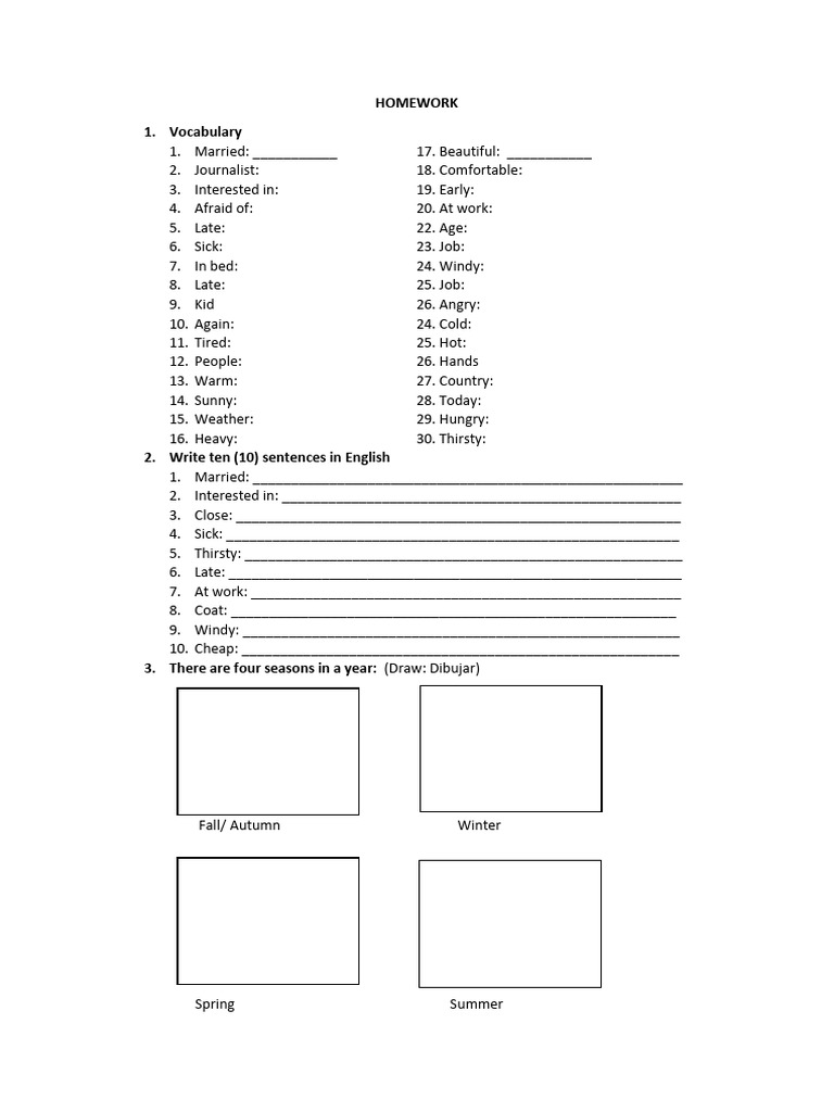 HOMEWORK Verb To Be | PDF | Linguistics | Pollution