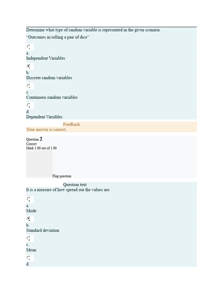 Stat2112 For Grade11 Humss | PDF | Probability Distribution | Random ...