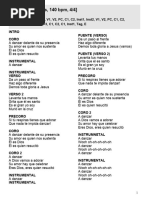 Generación que Danza: Letra y Acordes | PDF