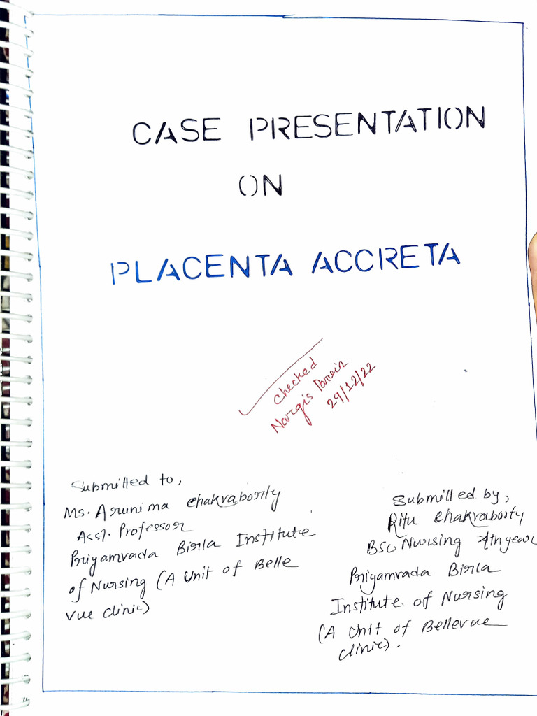 Case Presentation - Obg | PDF