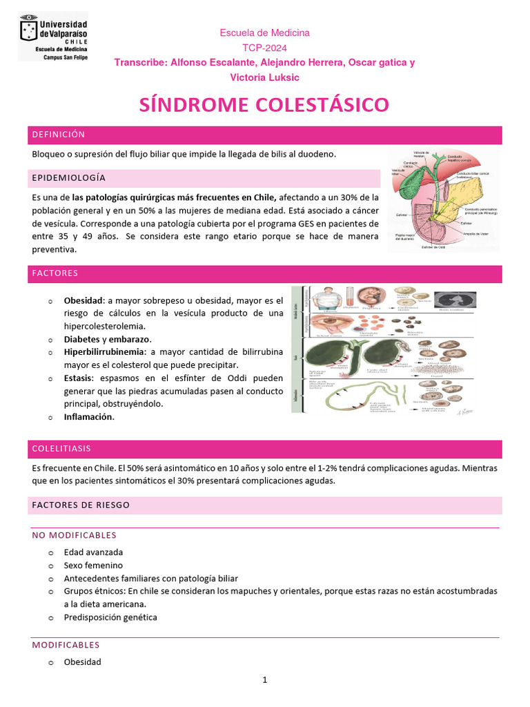 síndrome colestásico | Descargar gratis PDF | Vesícula biliar ...
