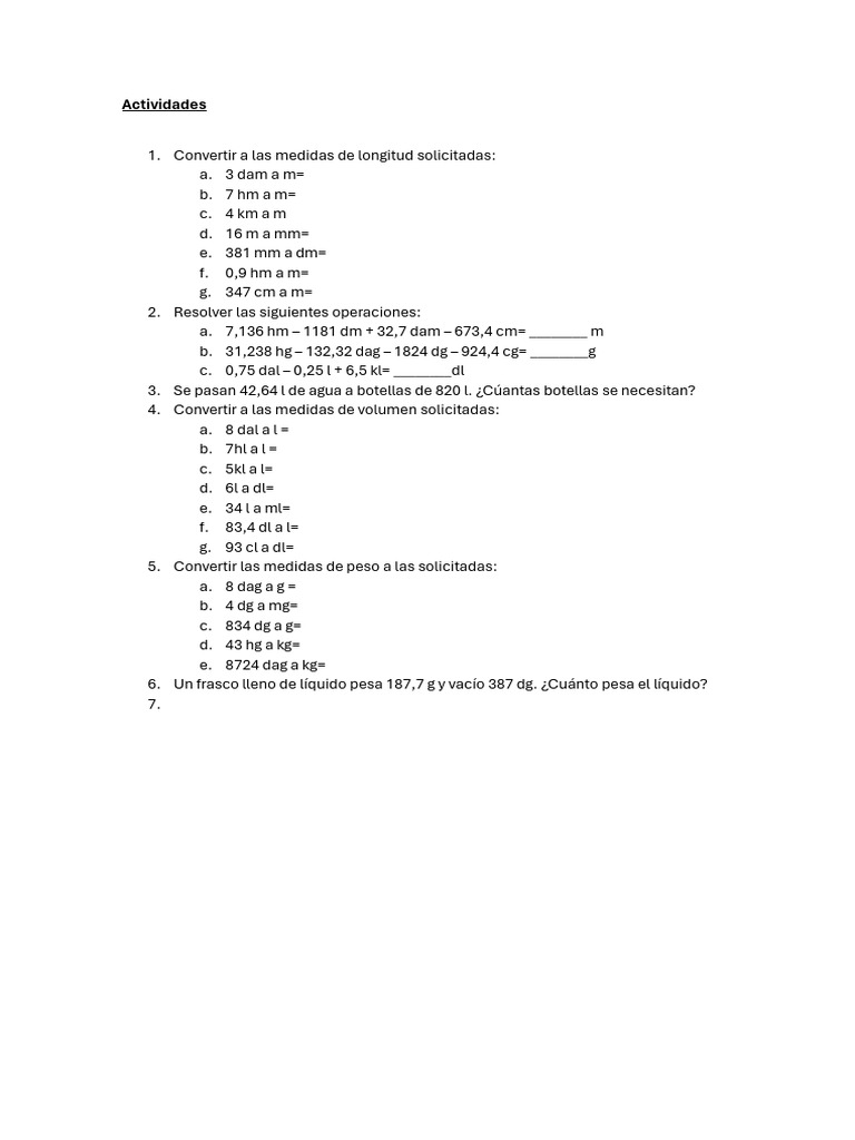Actividades SIMELA | PDF