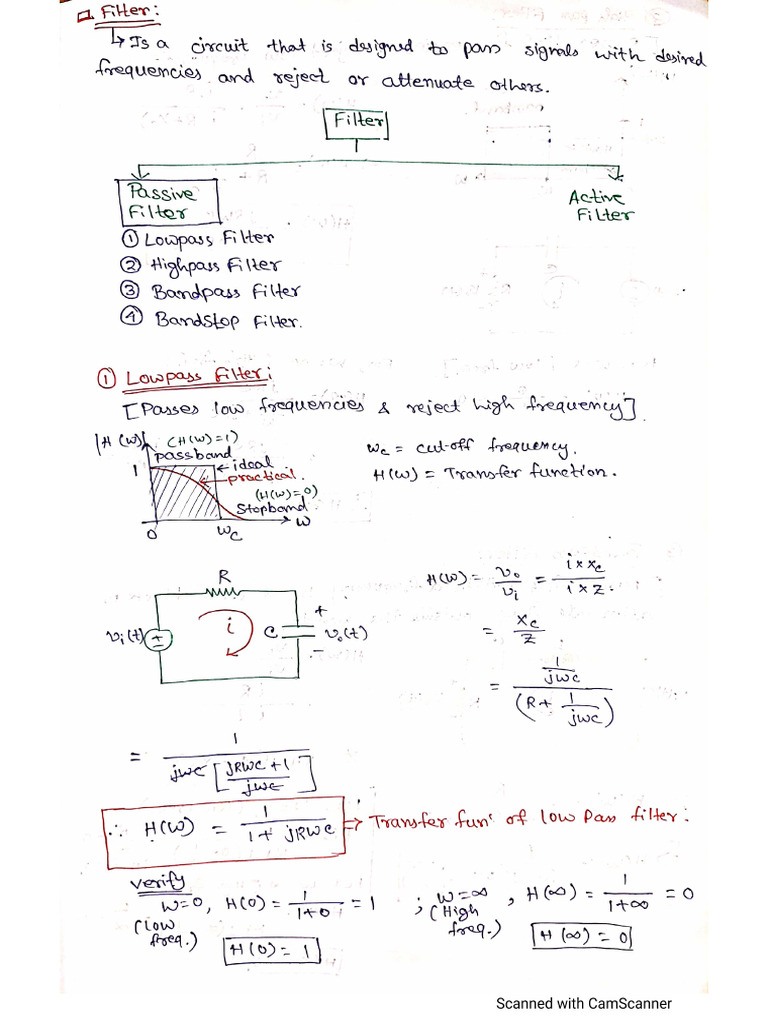 Filter - Mixed Signal Design | PDF