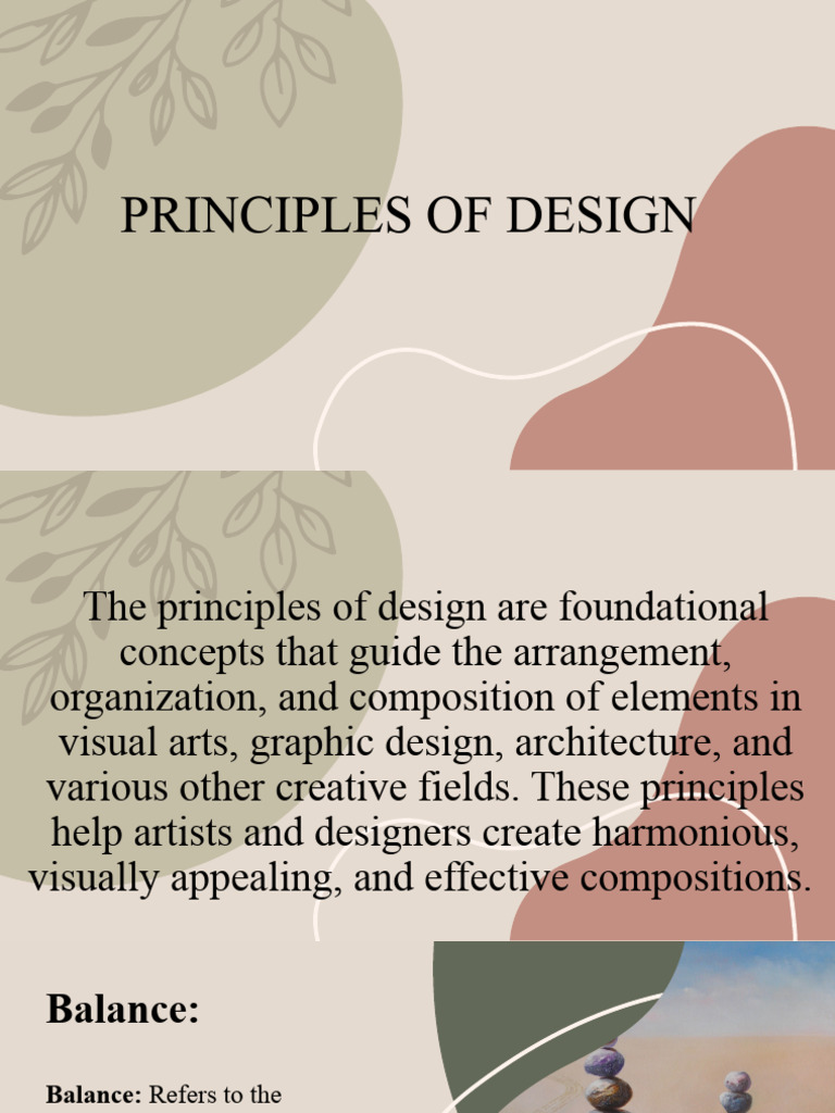 PRINCIPLES-OF-DESIGN (1) | Download Free PDF | Composition (Visual Arts ...