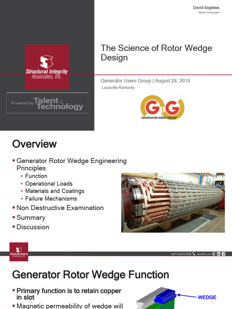 AM6 Science of Rotor Wedge Design | PDF | Stainless Steel | Steel