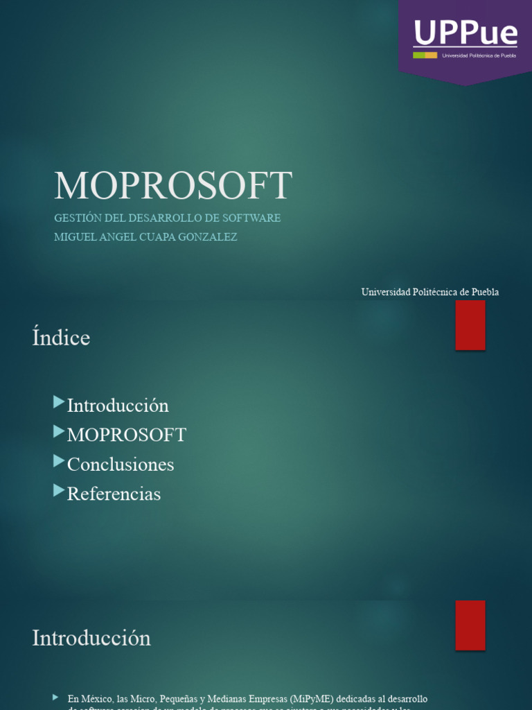 Ed4 Moprosoft PDF | PDF | Software | Calidad (comercial)