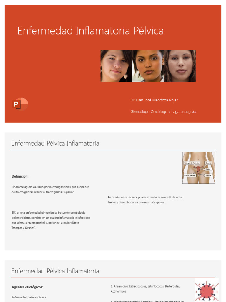 Enfermedad Inflamatoria Pélvica: DR Juan José Mendoza Rojas Ginecólogo ...
