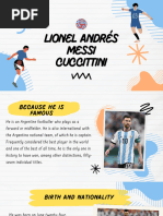 Lionel Messi: Biography and Career Highlights | PDF