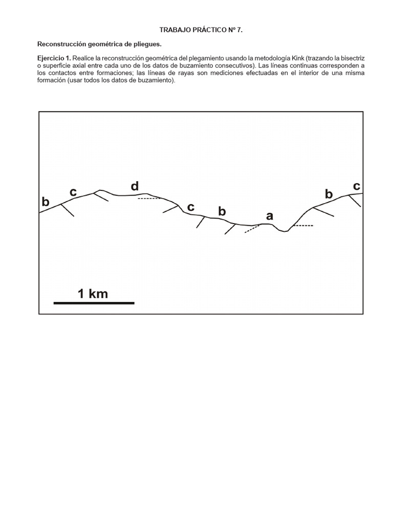 Guia TP Estructural UNS 2024 TP 7 A TP 10 | PDF | Falla (geología) | Depósito de petróleo