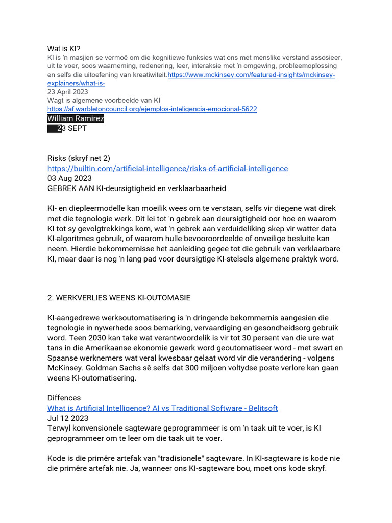 Wat Is KI | PDF