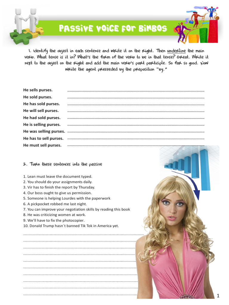 Passive Voice | PDF | Verb | Semantic Units