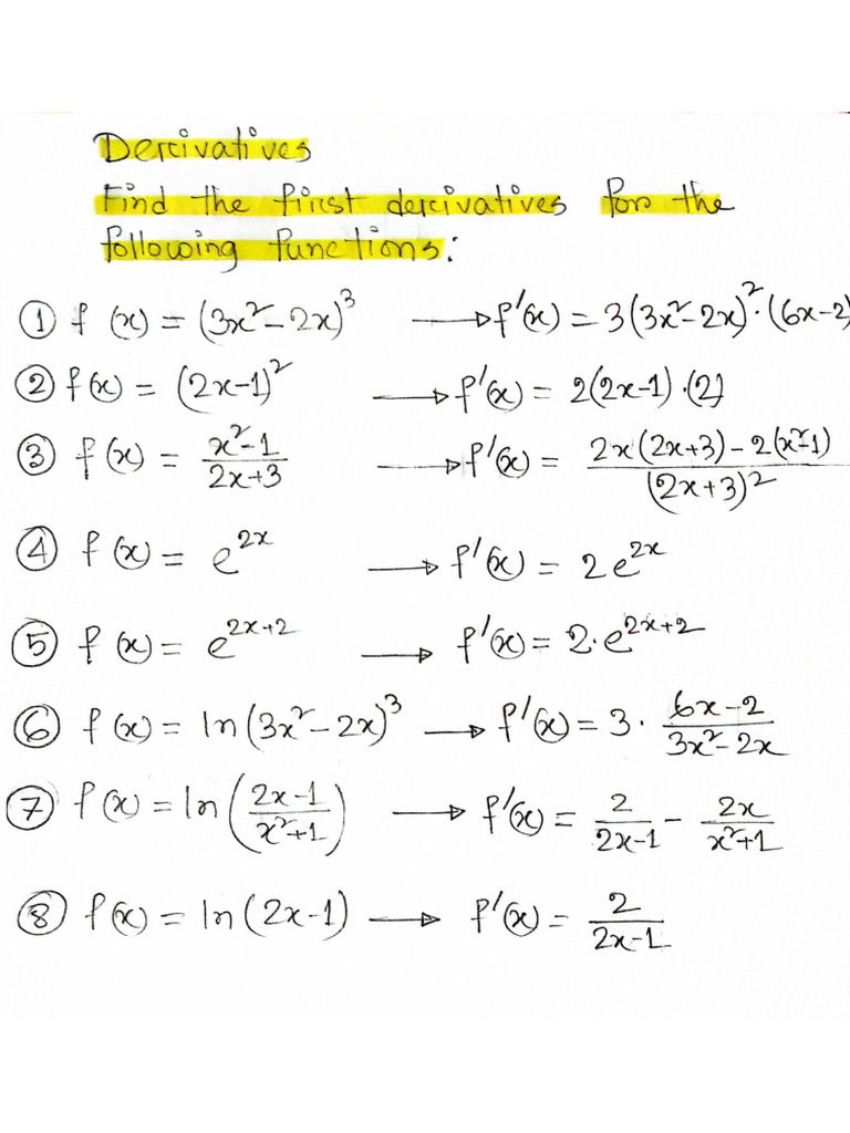 Exercises For Midterm | PDF