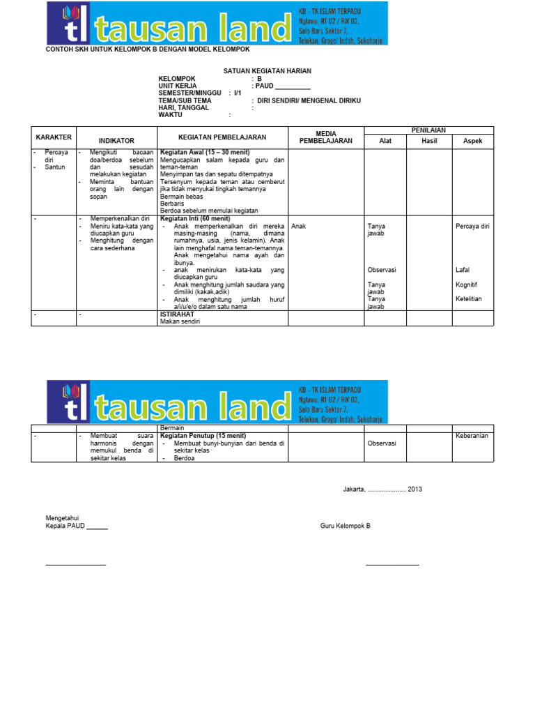 SKH - Diriku - B | PDF