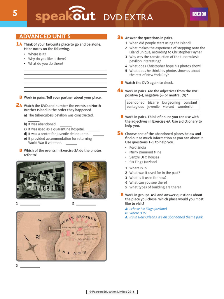 Exploring Abandoned Places Activities | PDF | Linguistic Typology ...