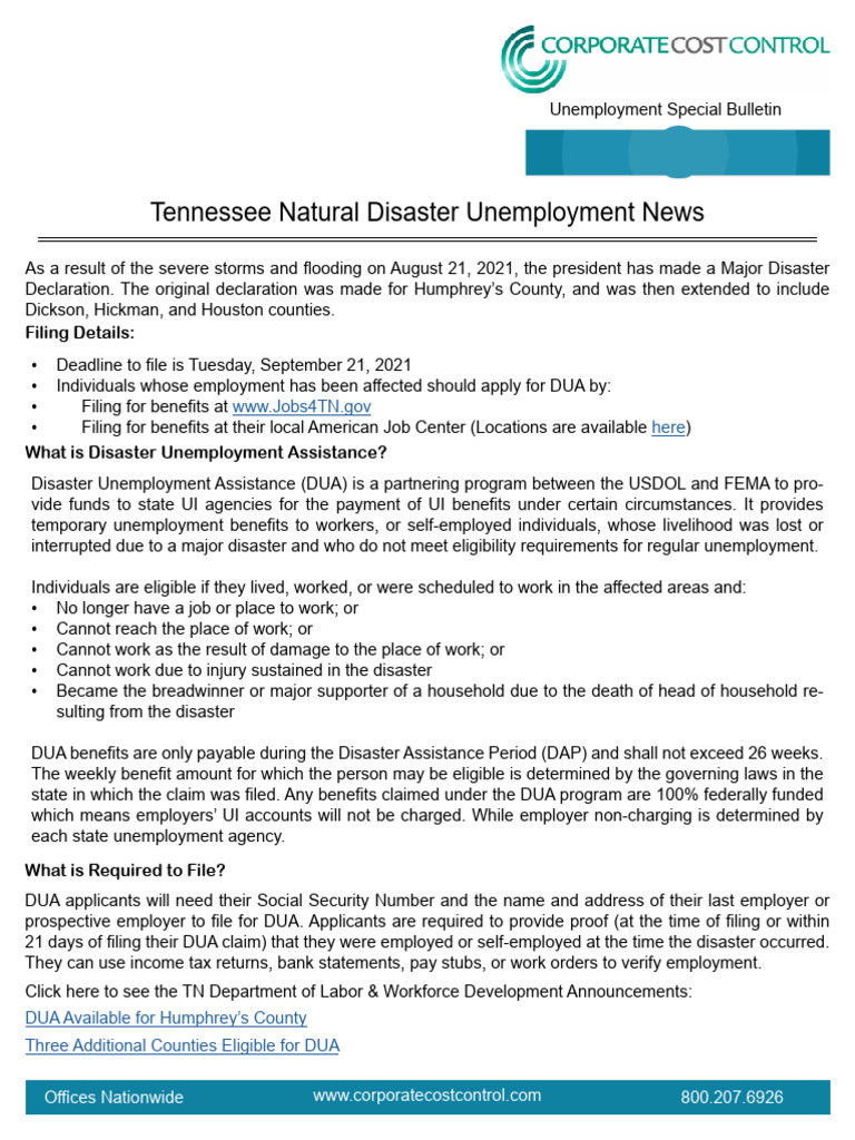 TN Dua 2021 | PDF | Unemployment Benefits | Unemployment