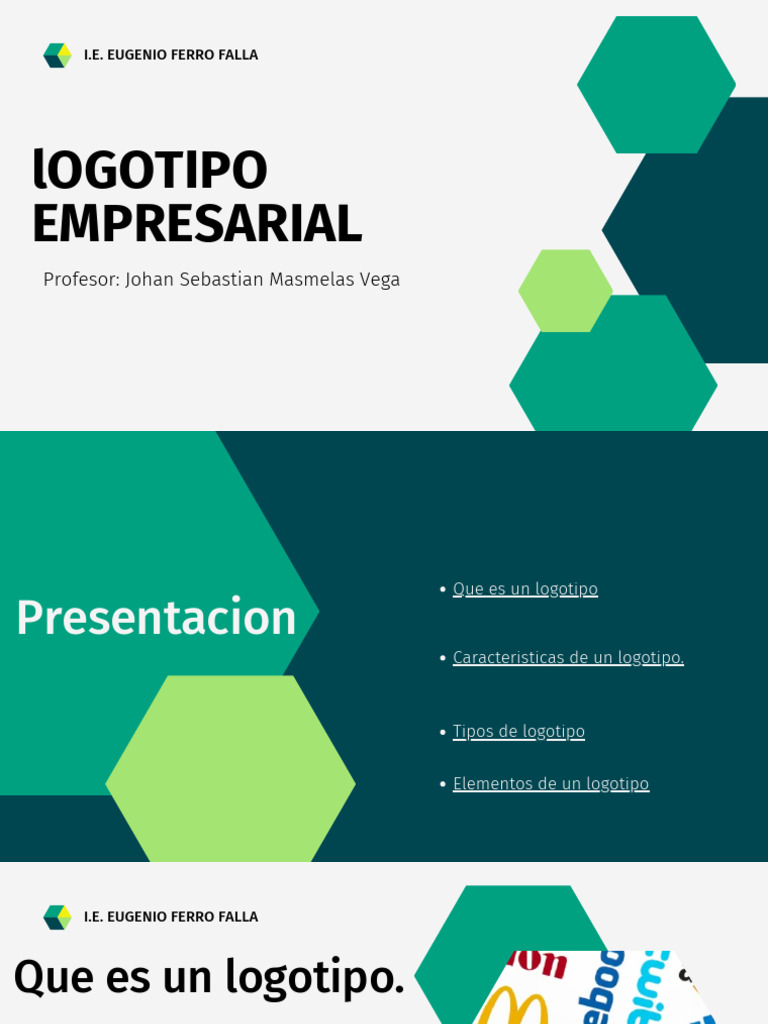 Presentacion de Logotipos | PDF | Logos | Marca