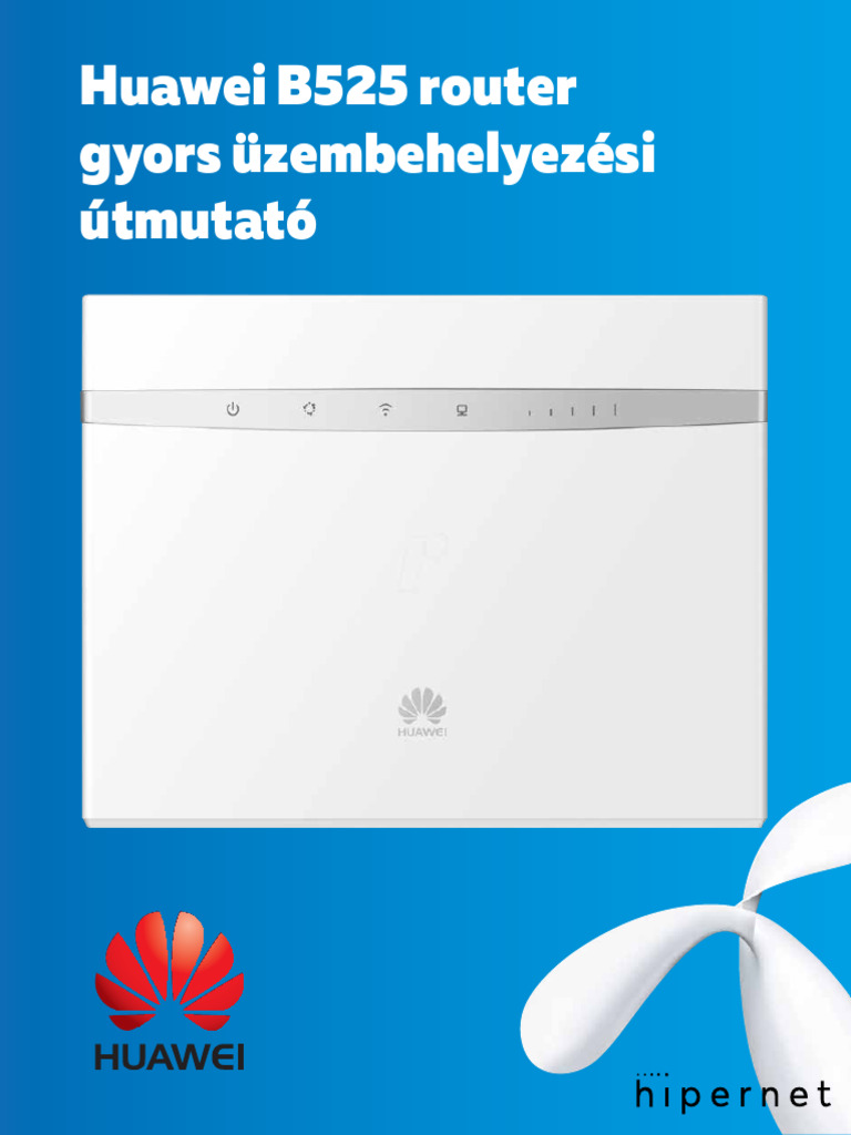 Telenor Huawei Router Uzembehelyezesi Utmutato | PDF