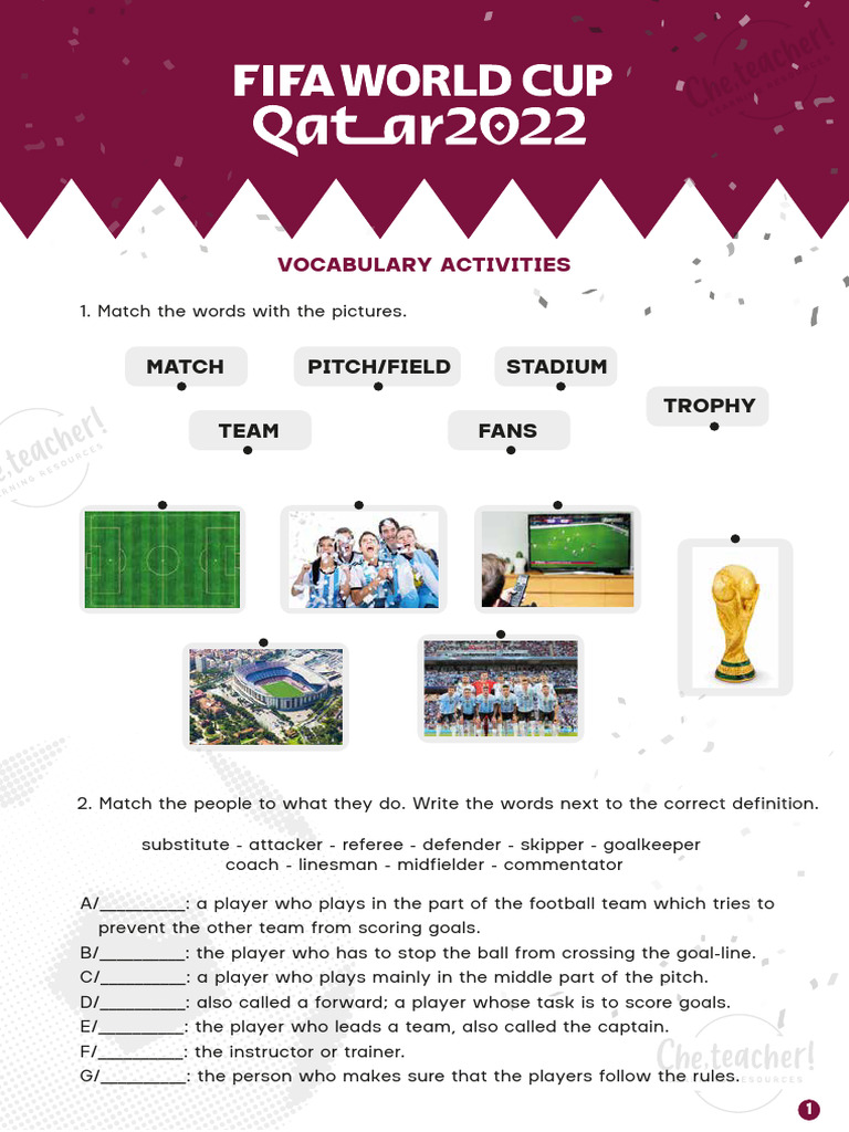Cuadernillo mundial Qatar 2022 | PDF | Fifa World Cup | Qatar