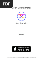 Open Sound Meter v1.4 Guide | PDF | Ios | Computer Engineering