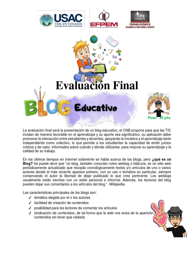 Evaluación Final TIC | PDF | Blog | Comunicación humana