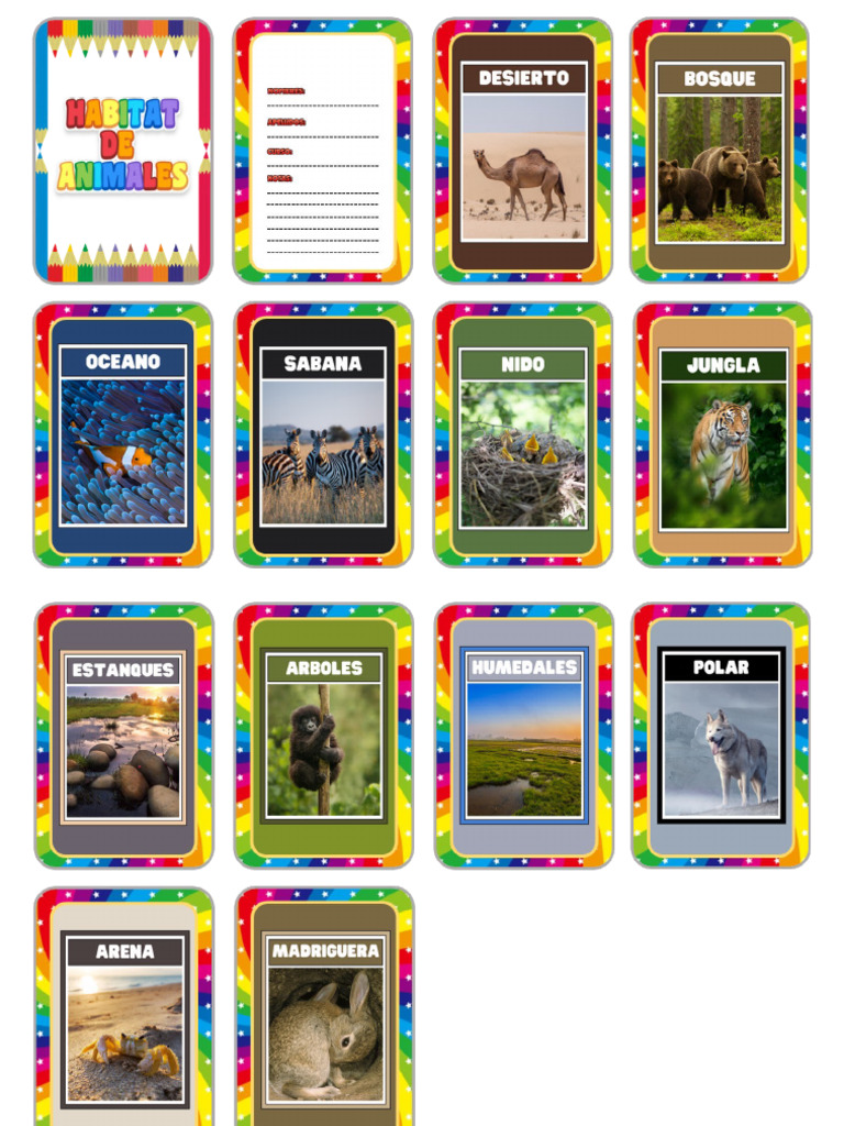 Comparto 'Habitat de Animales' Contigo | PDF