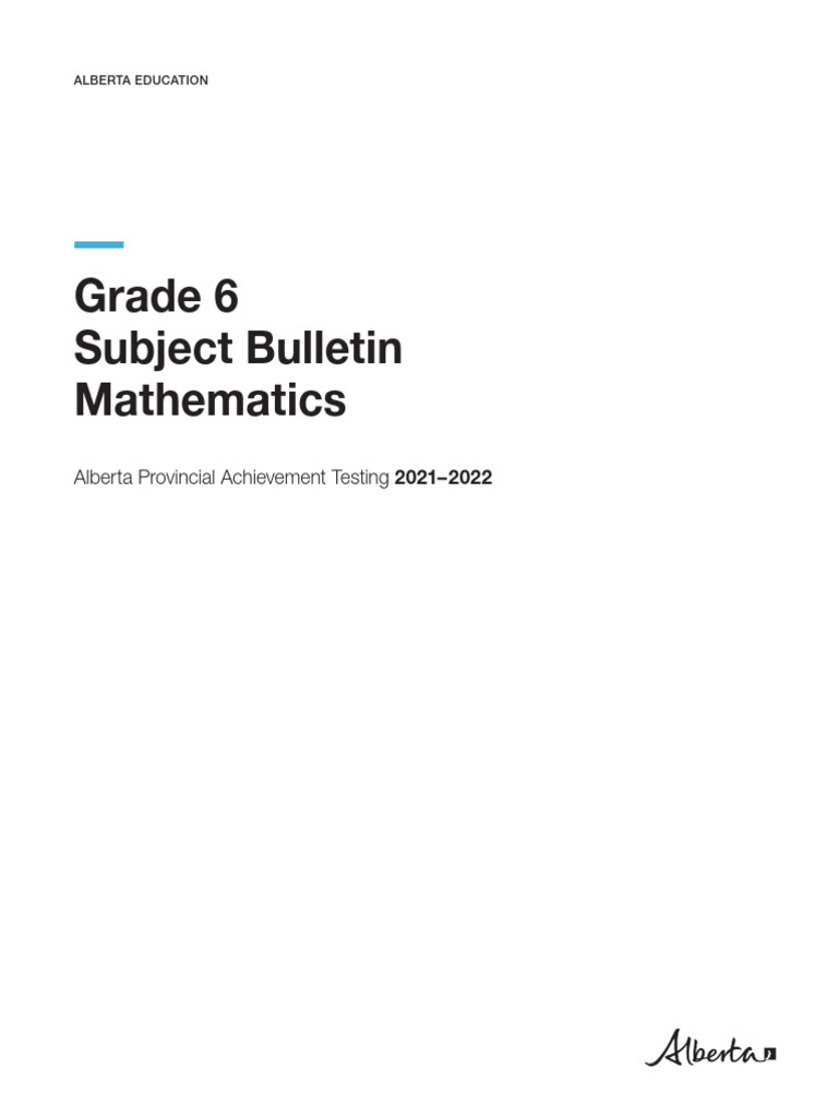 Edc Math 6 Subject Bulletin | PDF | Cartesian Coordinate System | Teachers