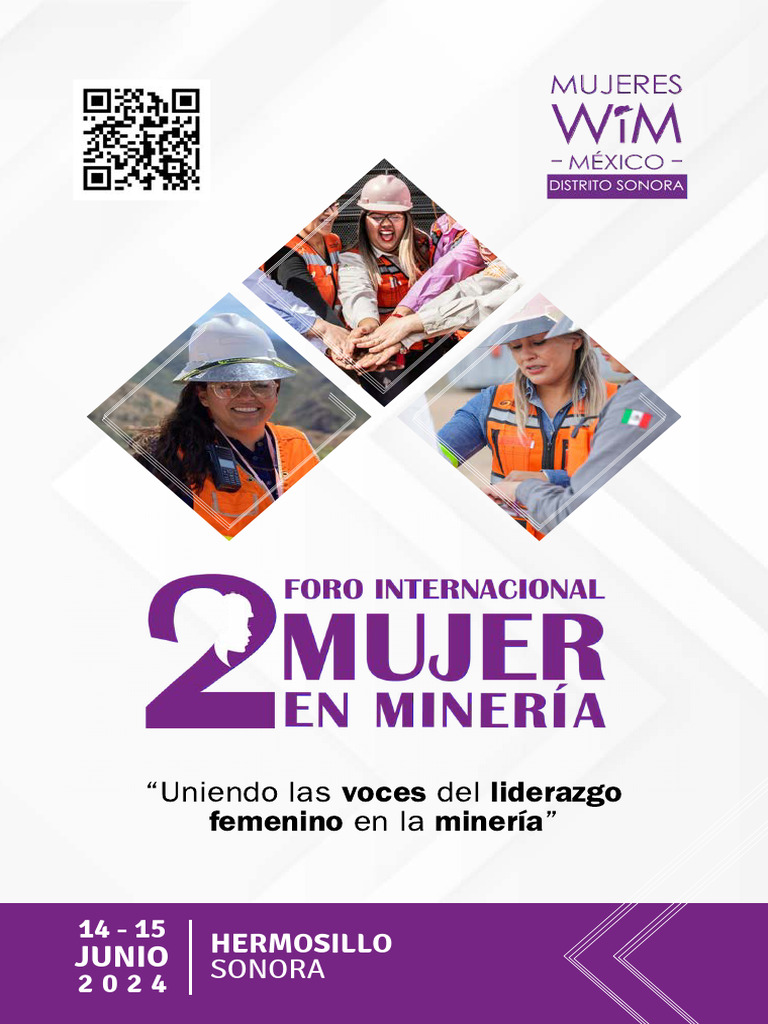 Brochure y Programa 2FIMM 2024 WIM Sonora | PDF | Sector secundario de ...