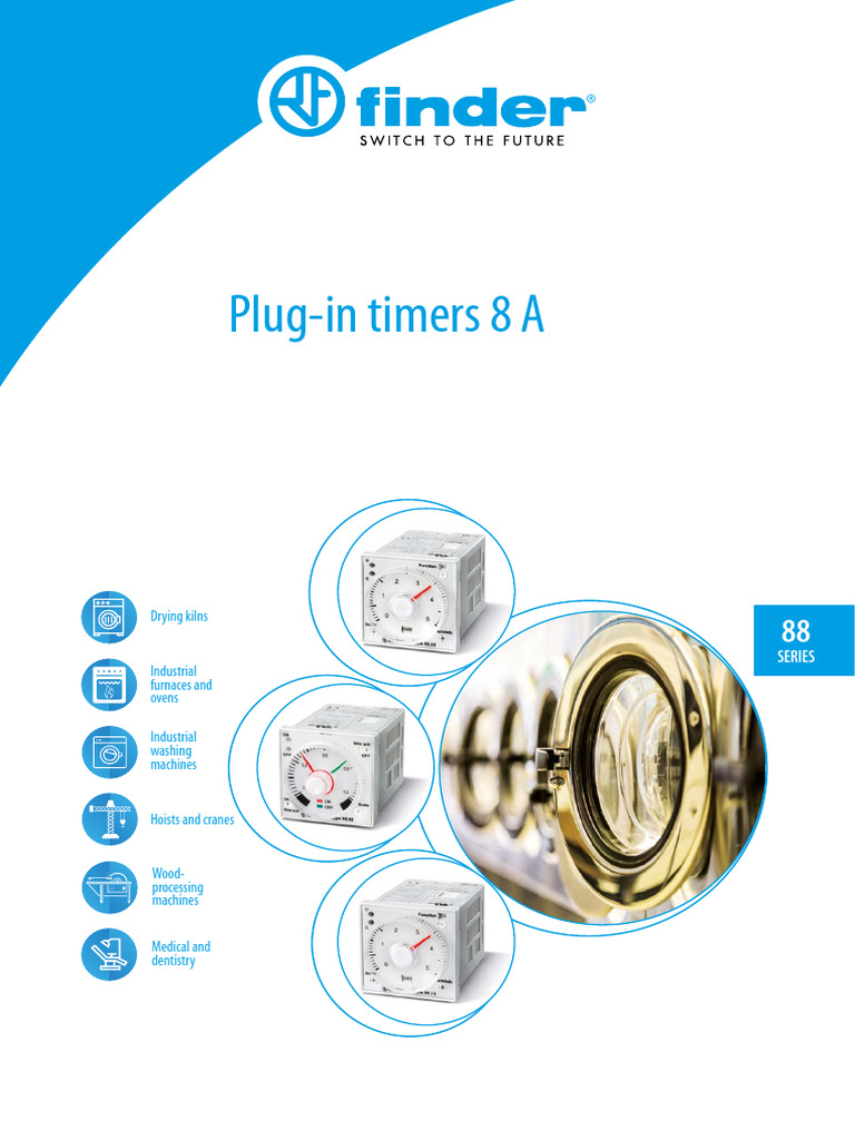Plug-In Timers 8 A: Drying Kilns | PDF | Electrical Connector ...