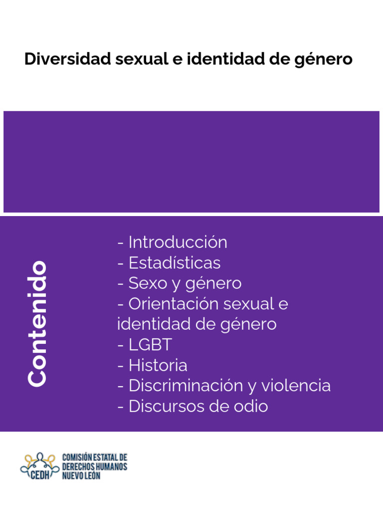 Diversidad sexual | PDF | Estudios LGBTQIA+ | Transgénero