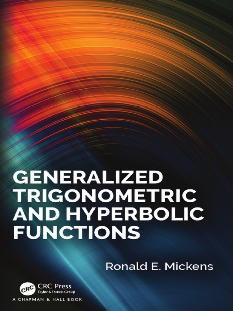 Dokumen Pub Generalized Trigonometric And Hyperbolic Functions