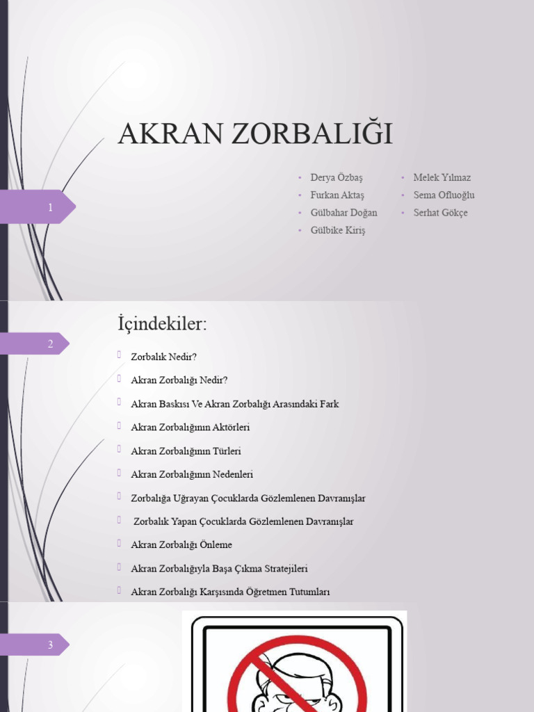 Akran Zorbaliği | PDF