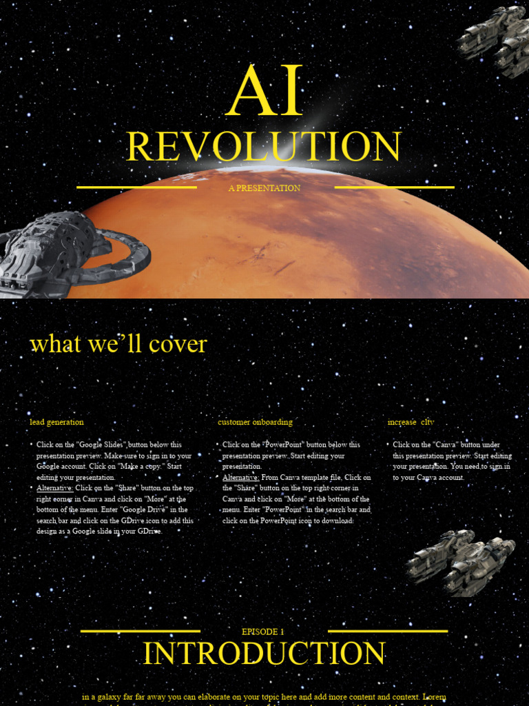 Outer Space Theme Presentation | PDF | Self-Improvement