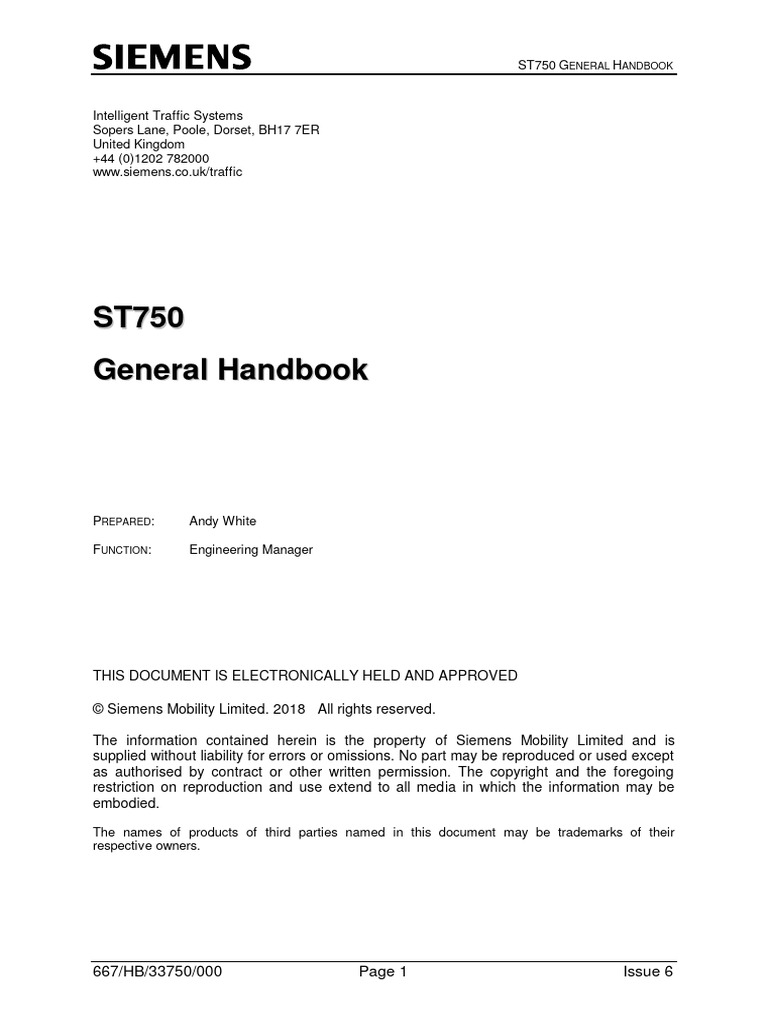 ST750 ELV General Handbook | PDF | Power Supply | Printed Circuit Board