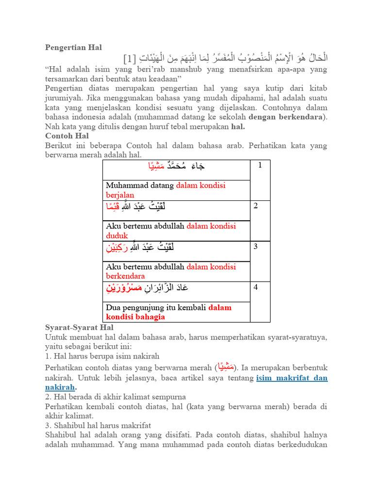 Pengertian Hal | PDF