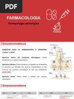 Fármacos Simpatomiméticos e Simpatolíticos | PDF | Dopamina | Fisiologia