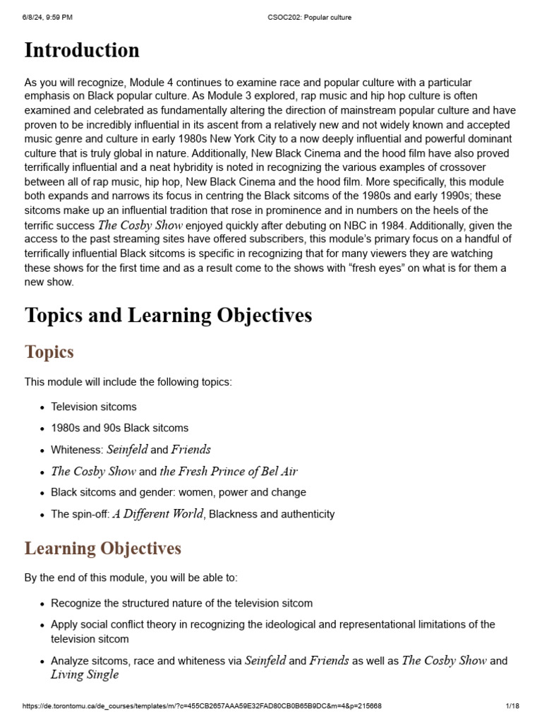 Module 4 | PDF | Whiteness Studies | Race (Human Categorization)